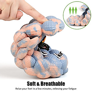 Bubble Slides for Women/Men, Massage Bubble Slippers, Funny Bubble Shoes, Unisex Breathable Beach Sandals, Non-slip Spa Slippers, Home Bedroom Shower Trendy Ball Slippers, Soft Pillow Stress Relief