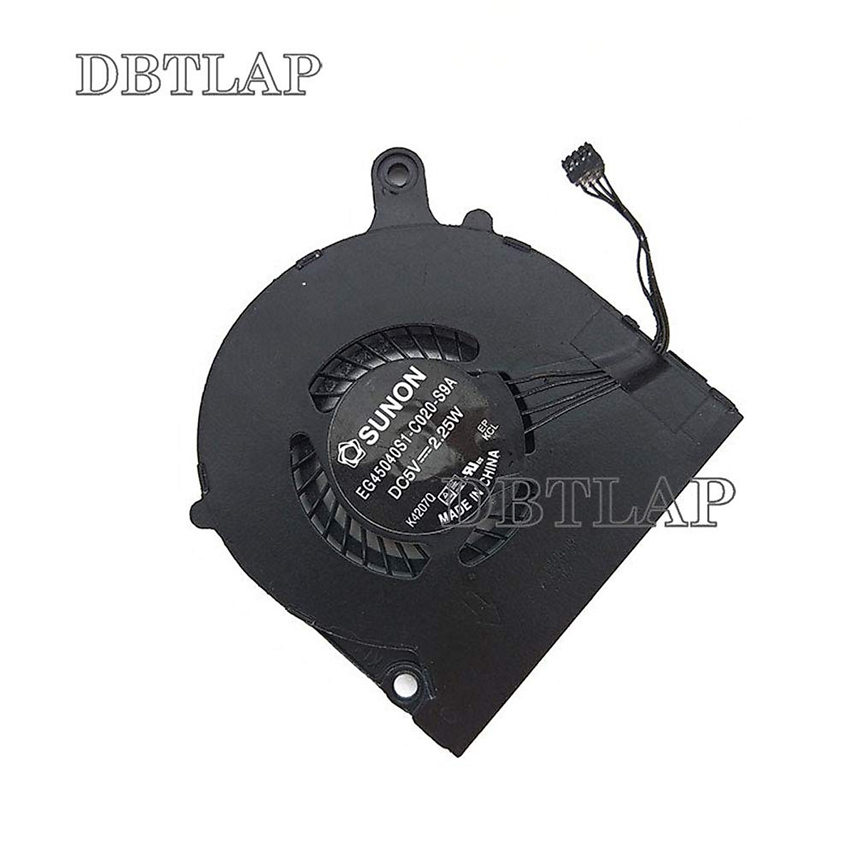DBTLAP Fan Compatible for IBM Compatible for Lenovo IdeaPad Yoga 2 Pro Cooling Fan AT0S9001SS0 SUNON EG45040S1-C020-S9A