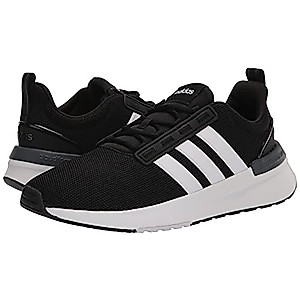 adidas Men's Racer TR21 Trail Running Shoe, Black/White/Core Black, 9.5