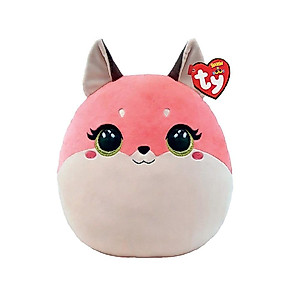 TY Toys Squish a Boo Fox Roxie - 20 CM,Pink,2009155
