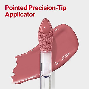 REVLON ColorStay Satin Ink Crown Jewels Liquid Lipstick, Longlasting & Waterproof Lipcolor, Moisturizing Creamy Formula Infused with Black Currant Seed Oil, 037 Majestic Rose, 0.17 fl oz.
