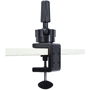 GEXWORLDWIDE Iron Wig C Clamp Stand Holder for Canvas Block Head Mannequin Manikin Training Practice Head Wig Display Styling