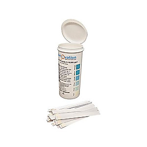 Very High Level Hydrogen Peroxide H2O2 Test Strips, 0-10,000 ppm [Vial of 50 Strips]