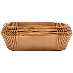 DecoPac 2lb Loaf Pan Liners, 100 Pack, Non-Stick Siliconized Greaseproof Paper, Baking Liner for Baking Bread, Cakes, Banana Bread, Parchment Paper, Air Fryer Liner