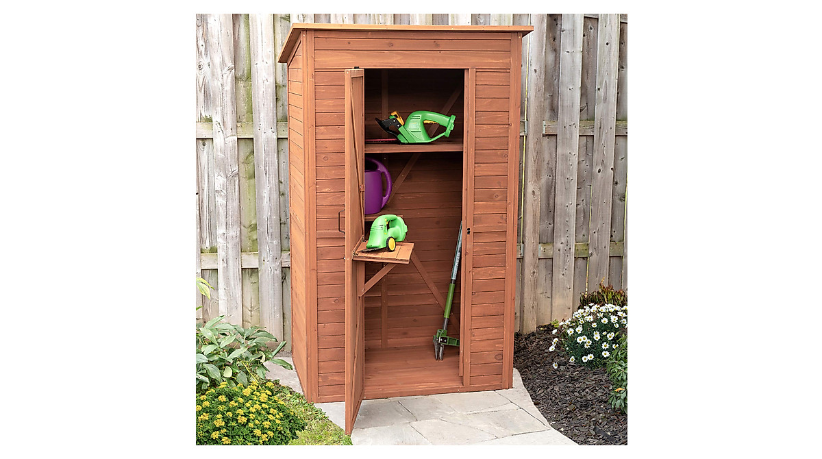 Leisure Season Deep Storage Shed – Versatile Outdoor Solution