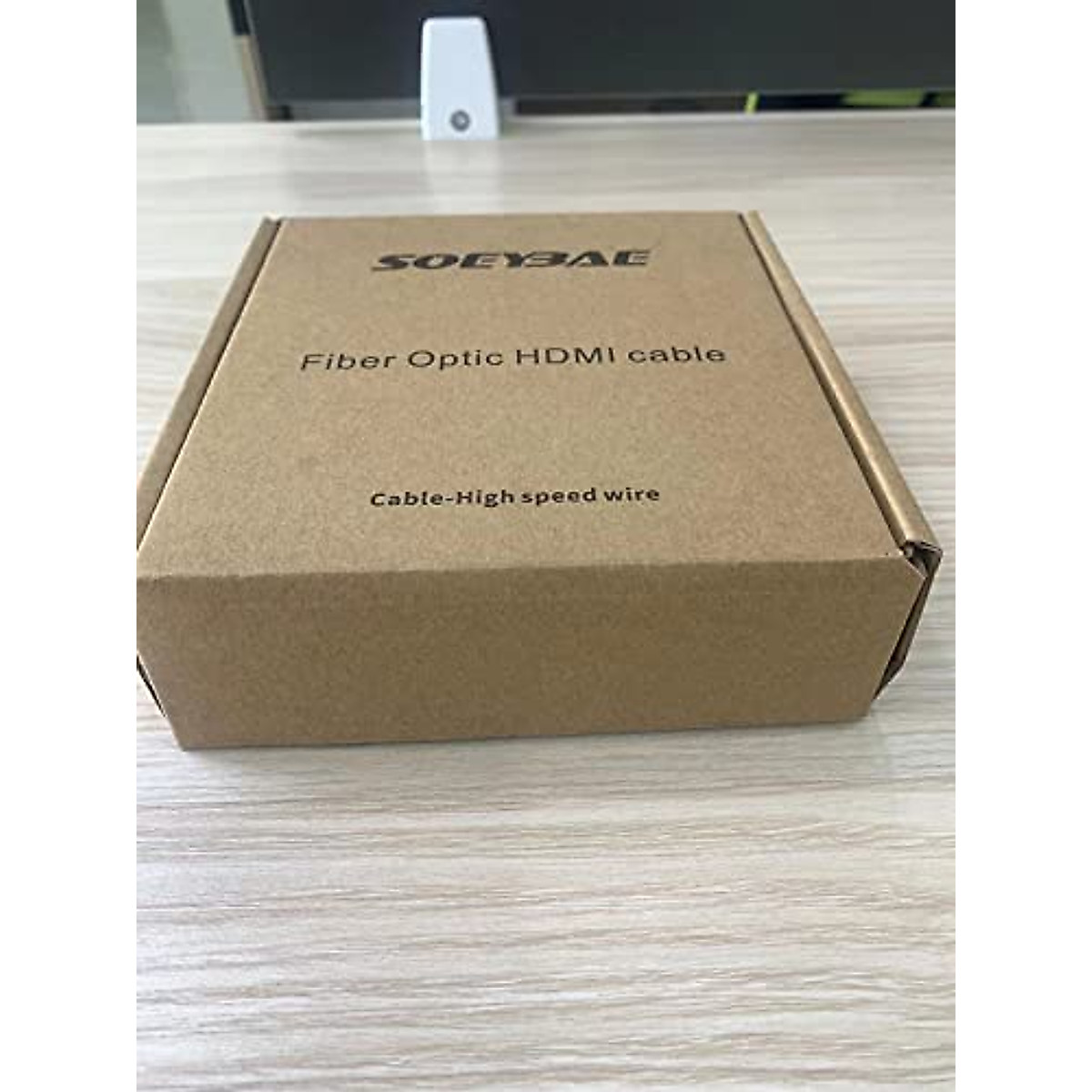 SOEYBAE USB C to HDMI Cable 30ft/10m, USB 3.1 Type C to 4K Fiber Optic HDMI Cable, Thunderbolt 3/4 Compatible, for MacBook Pro/Air 2020, iPad Pro 2021/2020, Surface Book 2, XPS