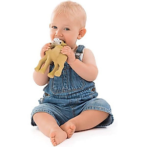 Sophie la girafe, 60th Anniversary Edition | Handcrafted for 60 Years in France | Natural Rubber | Designed for Teething Babies | Awaken All 5 Senses | Easy to Clean