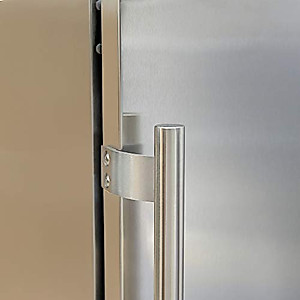 EdgeStar IB250SSOD 15 Inch Wide 20 Lbs. Built-in Outdoor Ice Maker with 25 Lbs. Daily Ice Production - No Drain Required