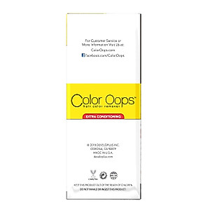 Color Oops Hair Color Remover Extra Conditioning 4oz. (Pack of 2)