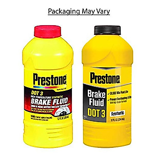 Prestone AS400 DOT 3 Synthetic Brake Fluid - 12 oz.