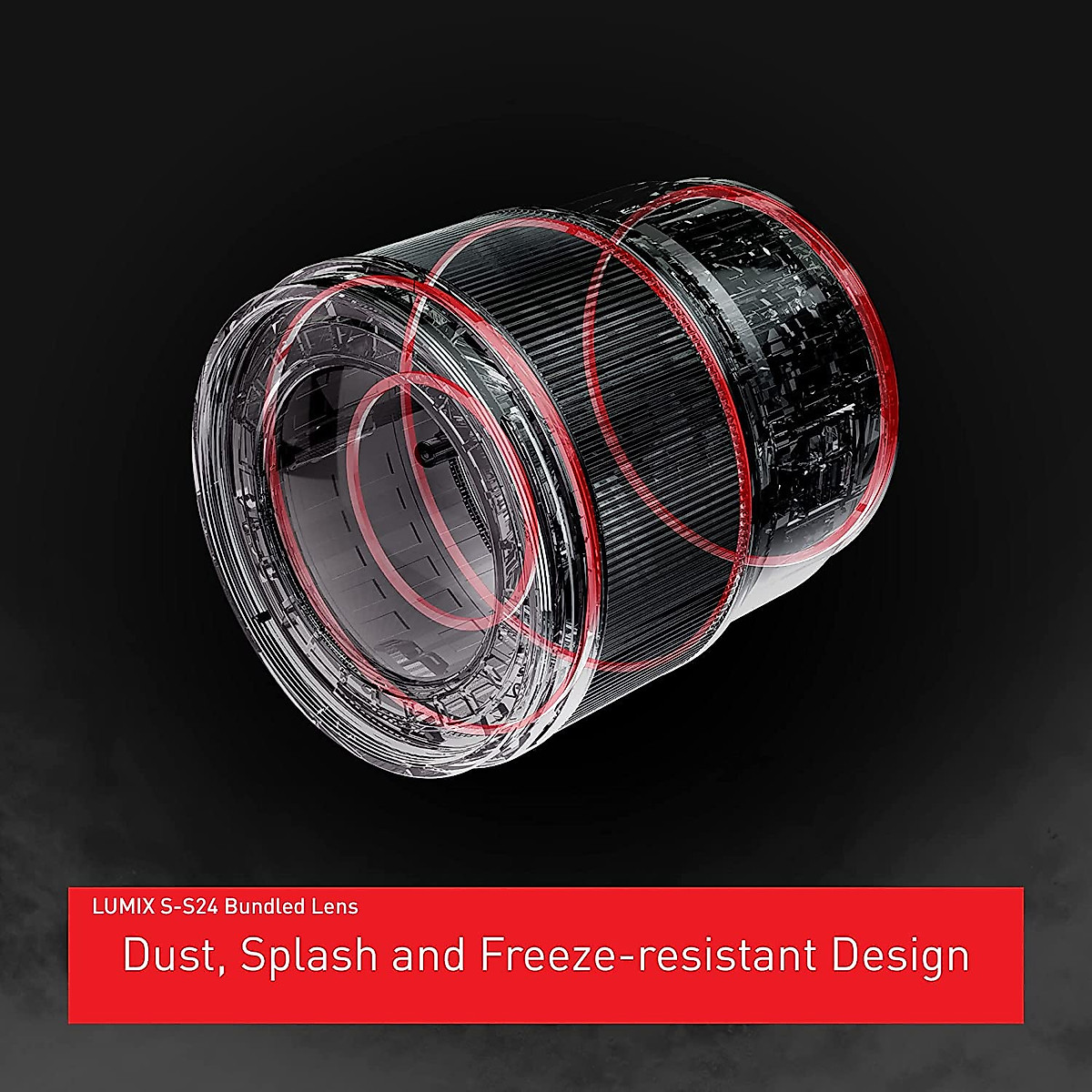 Panasonic LUMIX S5 Full Frame Mirrorless Camera (DC-S5KK) and LUMIX S Series 24mm F1.8 Lens (S-S24)