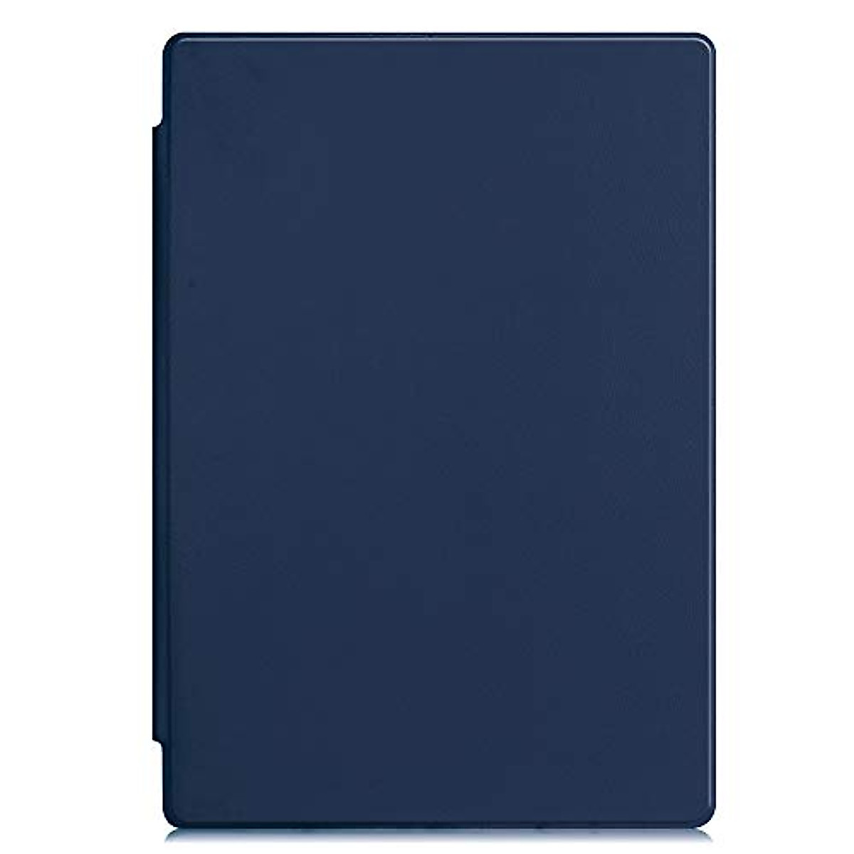 ZZOUGYY Tablet Case for Microsoft Surface Pro 4/5/6/7 12.3" - Ultra Slim Folio Stand, Lightweight Faux Leather, Dark Blue - Luxury Design, Water Resistant, Perfect for Working and Entertaining