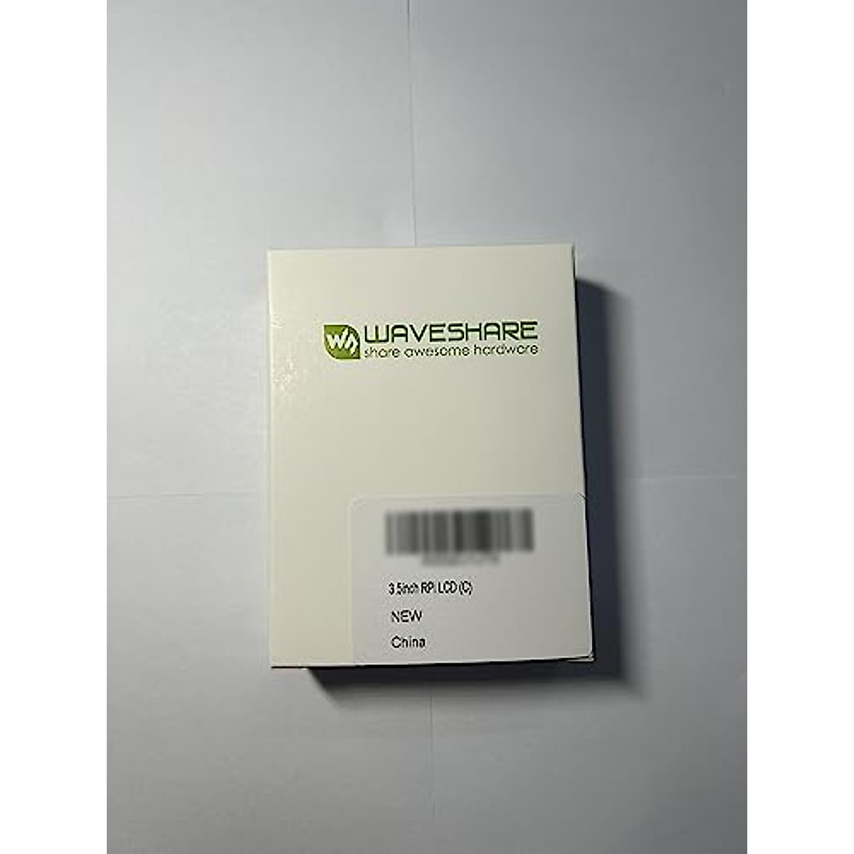 waveshare 3.5inch Resistive Touch Display, Compatible with Raspberry Pi 5/4B/3B/Zero/Zero W/Zero 2W/Pico/Pico W/Pico WH, 480×320, 125MHz High-Speed SPI