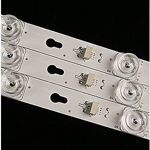 ROTEMADEGG LED Strips tot-40D2900-3X8-3030C YHA-4C-LB4008-YH07J Compatible with TCL L40P1A-F Total Length 69CM 3 Light Bars
