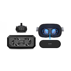 KIWI design USB Radiator Fans and Lens Protector Compatible with Valve Index