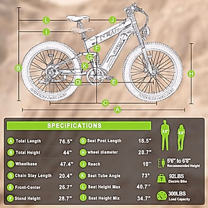 FREESKY Alaska Pro [2024 Newest] Dual Battery Electric Bike for Adults 2000W 48V 35Ah 38MPH&155 Miles Long Range 26" Fat Tire Full Suspension E Bike with Dual Hydraulic Brakes