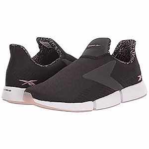 Reebok Unisex DailyFit DMX Walking Shoe, Black/Infused Lilac/White, 6 US Women