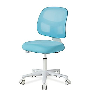 Ergonomic Kids' Desk Chairs, Height & Depth Adjustable Kids Study Chair, Cute Kids Office Chair. Perfect for Home, School and Library. No Armrests.