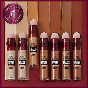 Maybelline Instant Age Rewind Eraser Dark Circles Treatment Multi-Use Concealer, Golden, 0.2 Fl Oz (Pack of 1)