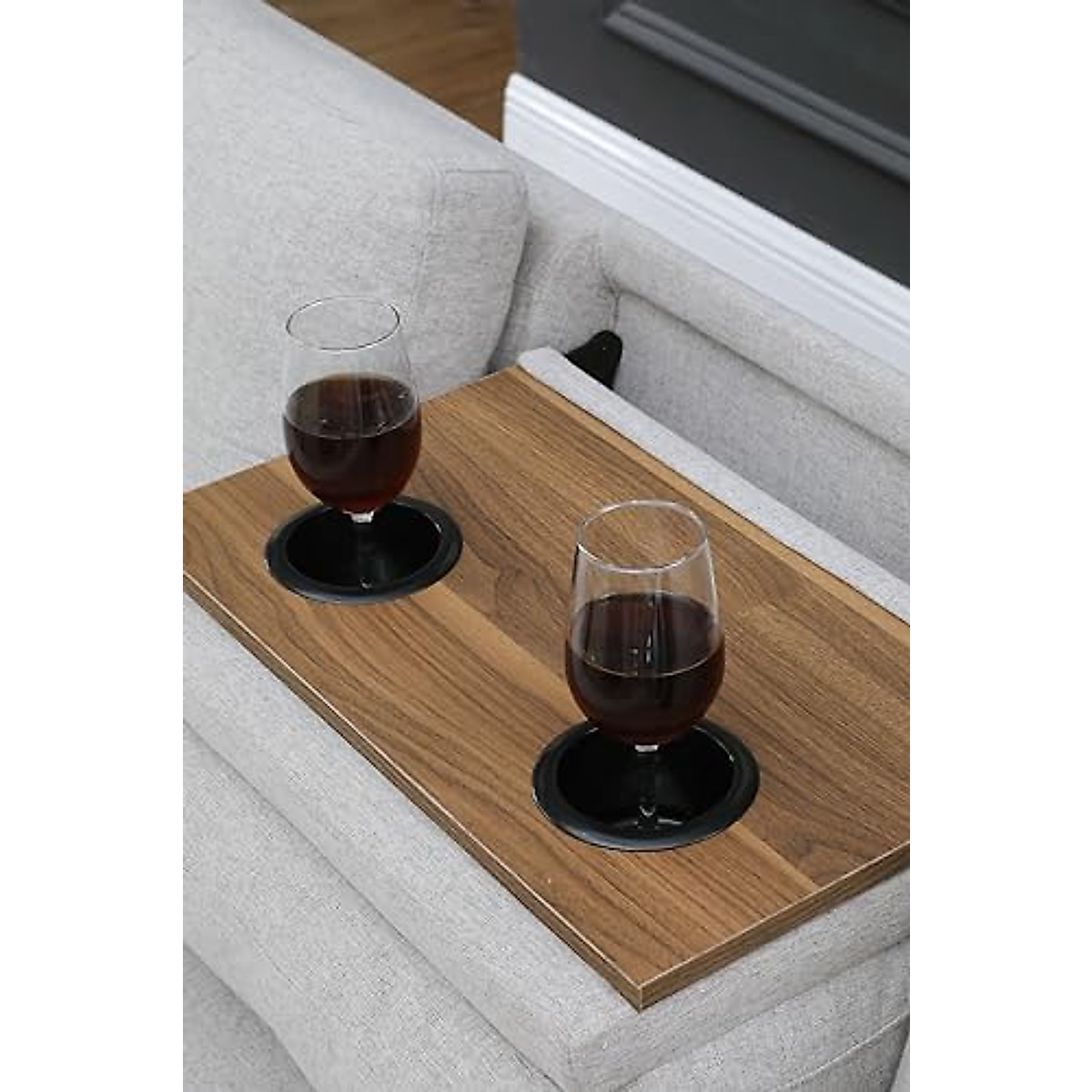 FANYE L-Shaped Sectional Sofa with Right Chaise & Nailhead Decor,Modern Faux Leather Tufted Upholstered Corner Sofa&Couch W/Cup Holders and Storage Ottoman for Home Apartment Office Living Room