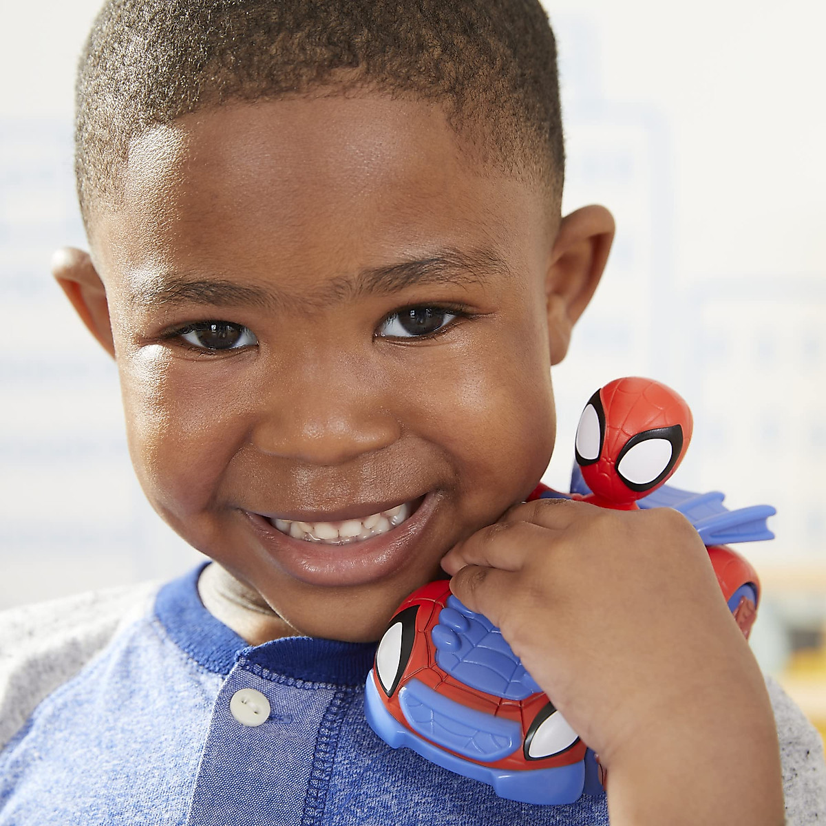 Spidey and His Amazing Friends Marvel Spidey Action Figure and Web-Crawler Vehicle, for Kids Ages 3 and Up