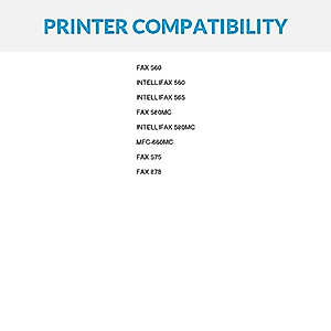 Speedy Inks Compatible Thermal Fax Ribbon Refill Rolls for Brother PC402 (Black, 6-Pack)