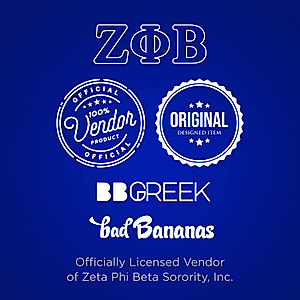 BBGreek Zeta Phi Beta Sorority Paraphernalia - Finer - College School Backpack, Book Bag - Official Vendor