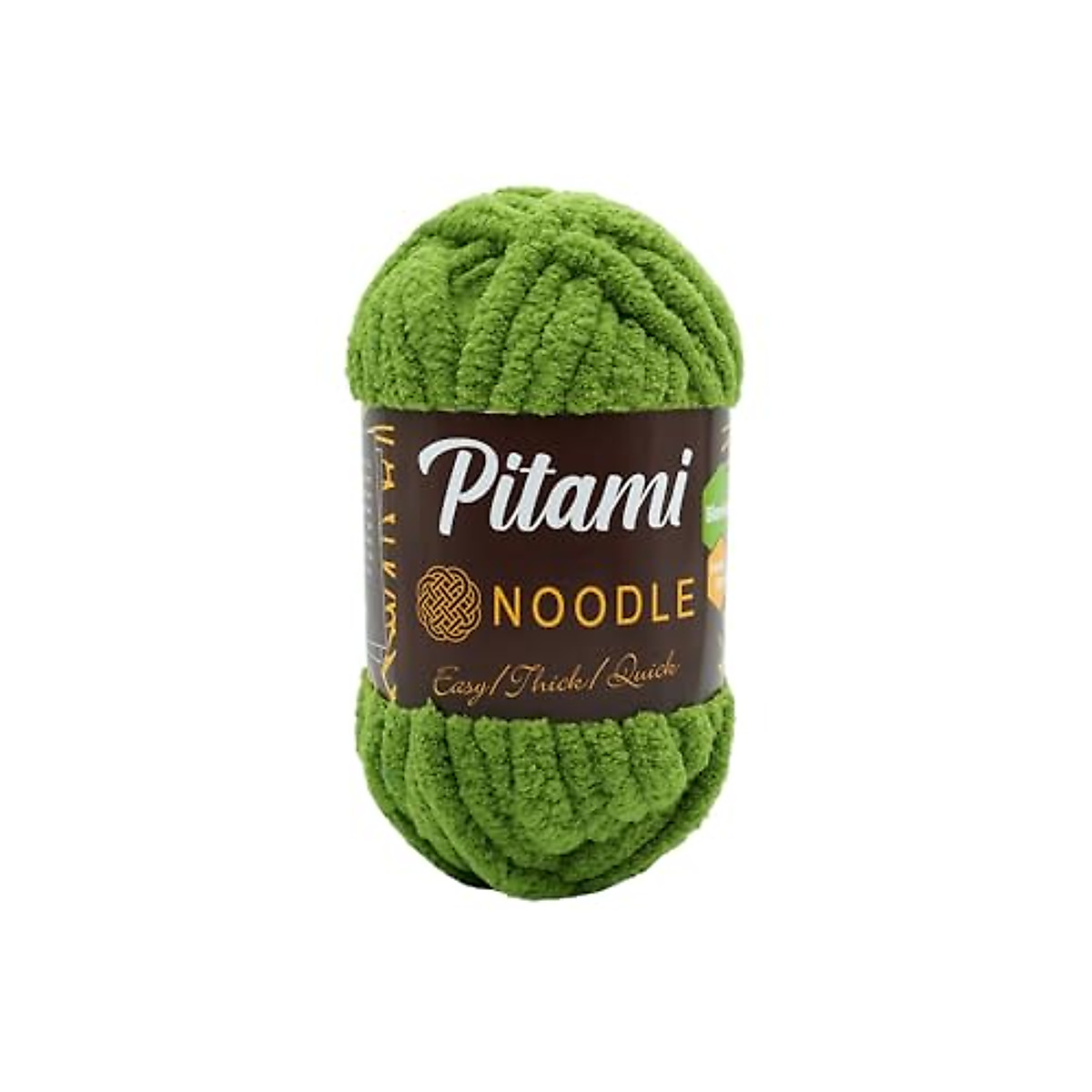 Blanket Extra 1 Pack 250g/8.81oz Polyester 6 Super Bulky (Jumbo) 38 yds Knitting Crochet Crafts & Amigurumi Chunky Chenille Yarn Home Decor (Green)