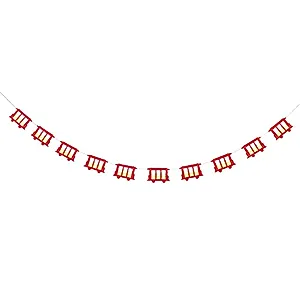 Daniel Tiger Trolley Paper Garland - San Francisco Garland, a Perfect Complement for Birthday Parties, Bridal Showers, or Baby Showers, 6 Inches. (Daniel Tiger)