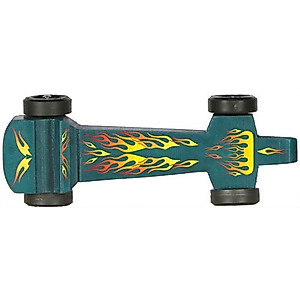 Yellow Flames Decals Compatible with Pinewood Derby Cars