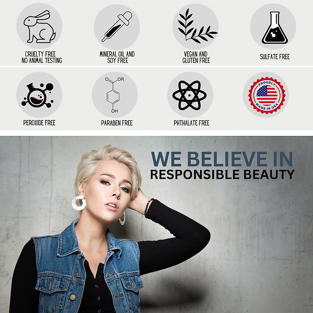 Watercolors Semi Permanent Color Depositing Shampoo. Sulfate & Paraben Free to Maintain & Enhance Hair Color 8 fl oz - WET BRICK