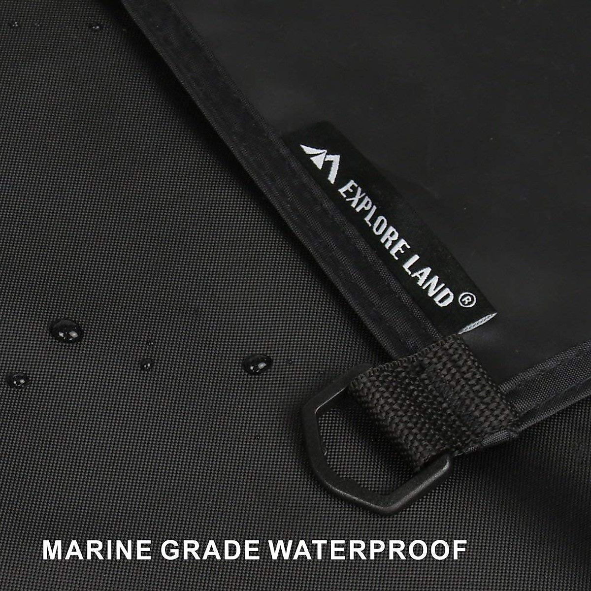 Explore Land Universal Kayak Cockpit Drape Waterproof Seal Cockpit Cover for Indoor and Outdoor Bundle 3 Pack Large, 60x29 inches