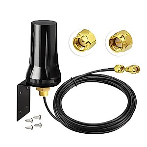 Bingfu 4G LTE SMA Cellular Trail Camera RP-SMA Male Antenna Compatible with Spypoint Link Micro Covert Spartan Stealth Tactacam Muddy Wildlife Hunting Game Cam Outdoor Mobile Security Camera