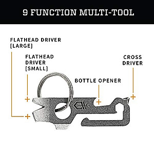 Gerber Mullet, Keychain Multi-Tool, Stonewash [30-001646]