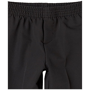 Calvin Klein Baby Boy's 4-Piece Formal Set, Includes Dress Shirt with Bow Tie, Suit Vest & Dress Pants, Black Performance