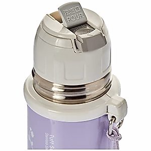 Zojirushi Thermal Stainless Vaccum Bottle 0.2 liter ( 6.8 oz. ) | SS-PC20-VV Purple Pink (Japan Import)