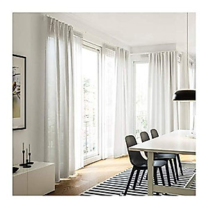 IKEA Hannalill Curtains 1 Pair Beige 304.108.83 Size 57x98