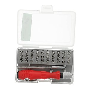 Generic Eyeglass Repair Kit 32-in-1 Phone Watch Repair Tool Set Precision Screwdriver Set Screwdriver Bit Tool for Phone Disassembly