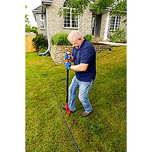 Rain Bird 32HE In-Ground Pro Rotor Pop-up Sprinkler System Kit with Click-N-Go Garden Hose Connection