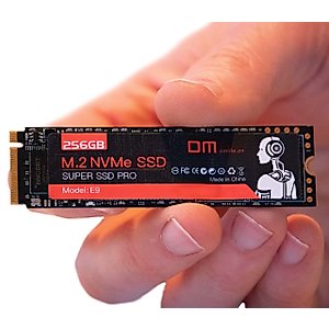 Dynon Metrics PCIe NVMe M.2 Internal SSD Hard Drive – NVMe1.3 Standard Internal SSD Board – Fast Speed Data Transfer – Compact Internal Solid State Drive – 4 Flash Drive Memory Channels - 256 GB