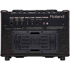 Roland AC-33 Acoustic Chorus Battery-Powered 30-Watt Guitar Amplifier, Rosewood, (AC-33RW)