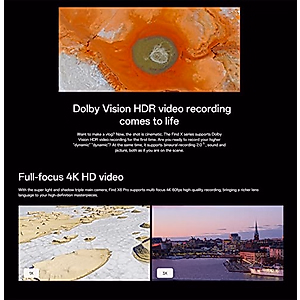 Original Oppo Find X6 Pro 16G+512GB 5G Mobile Phone Snapdragon 8 Gen2 6.82' 120Hz Screen IP68 100W Charge 1" in Outsole Wide Angle 5000mAh NFC Global Warranty by-（CTM Global Store） (Black (AG Glass))