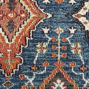 Amazon Brand – Stone & Beam Southwestern Vintage Area Rug, 7' 10" x 11', Multi