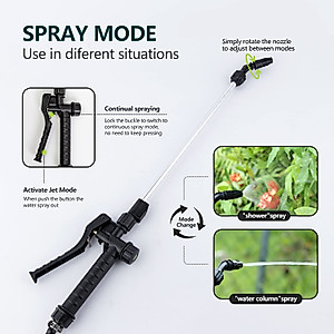 Berry&Bird 1.5 Gallon Green Polyethylene Garden Pump Sprayer, Compact, Ergonomic, Adjustable Nozzle, Shoulder Strap, Safety Valve, Multi-Purpose Lawn & Garden Sprayer