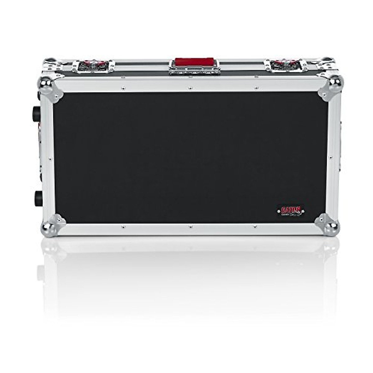 Gator Cases G-TOUR Series Gutiar Pedal board with ATA Road Case, Wheels and Pull Handle; Large: 24" x 11" (G-TOUR PEDALBOARD-LGW) , Black
