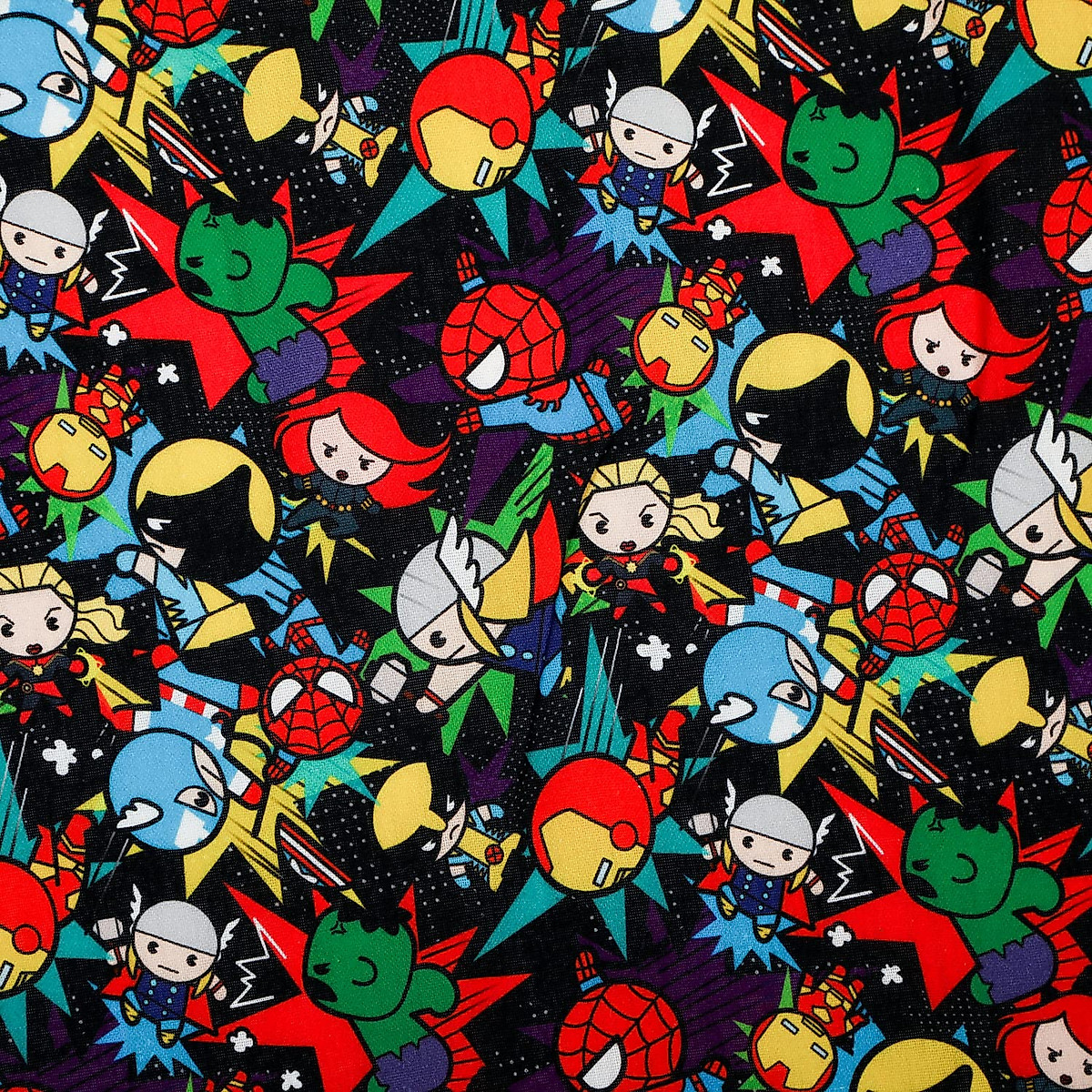 Marvel Kawaii Dish Towel and Pot Holder Set