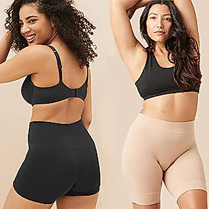 LALESTE Slip Shorts Womens Under Dress Seamless Smooth Anti Chafing Bike Shorts Boy Shorts Underwear Boxer Briefs