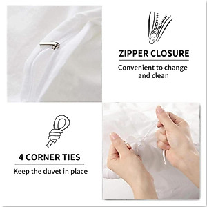 ALYOU Mountain Full Size Duvet Cover Buddha Pattern Bedding Set 3 Piece, Comfort Fluffy Microfiber Comforter Cover and 2 Pillowcases 20" x 26" with Zipper Closure and Ties