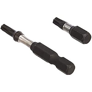 Amazon Basics 42-Piece Impact Screwdriver Bit Set Phillips, Slotted and Torx, One Size