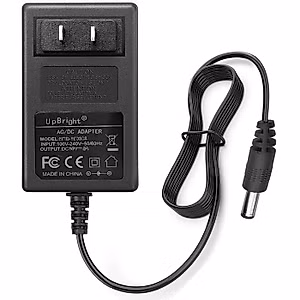 UpBright 19V AC/DC Adapter Compatible with AOC 22V2H 22V2Q 24V2H 24V2Q 27V2H 27V2Q 24B1XHS 24B2XH 24B2XDM 24B2XD 24B2XDA Monitor ADS-25SE-19-2 19018E STK025-19131T STK030-19158T ADS-40SI-19-2 19030E